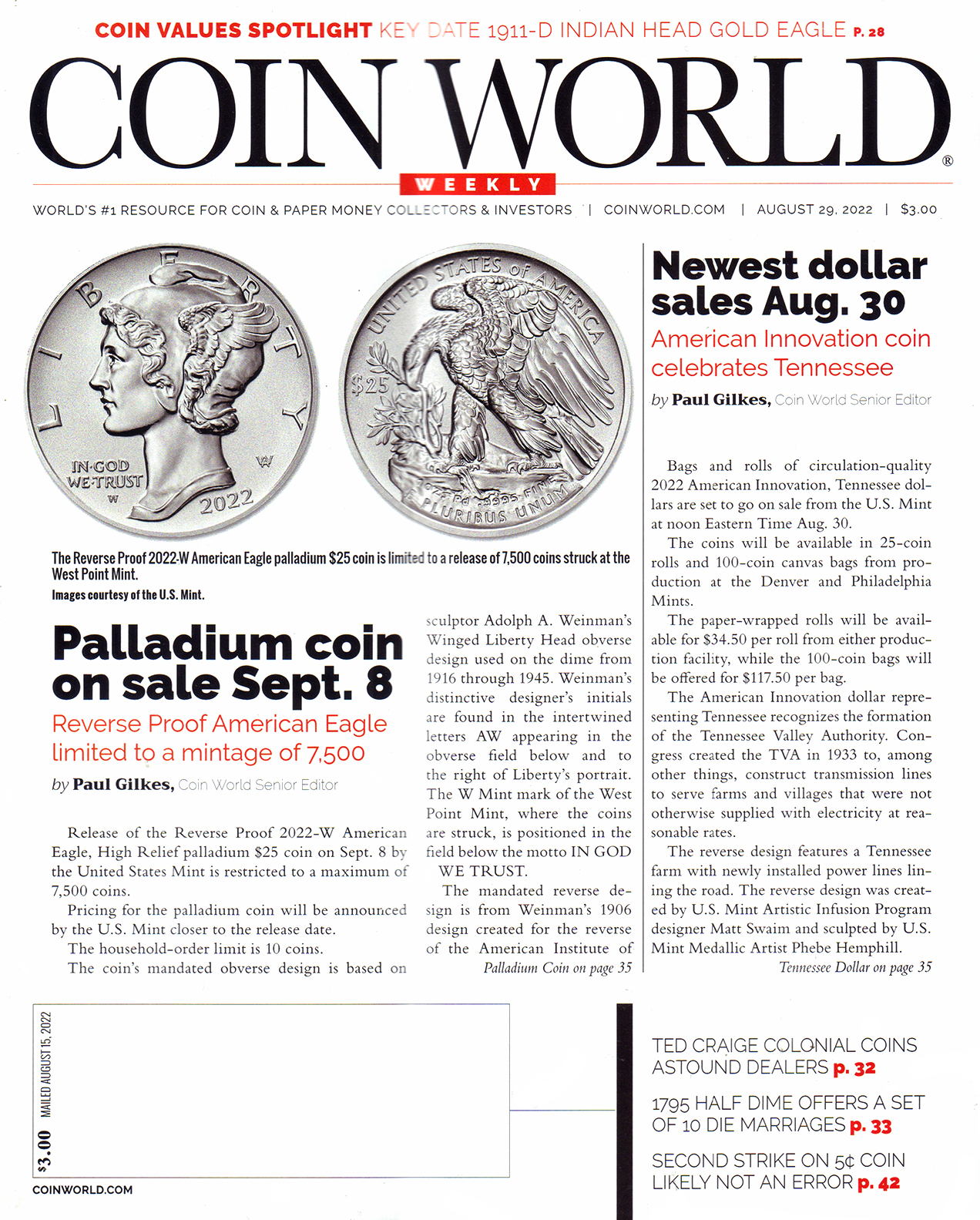 Coin World Magazine | Magazine-Agent.com