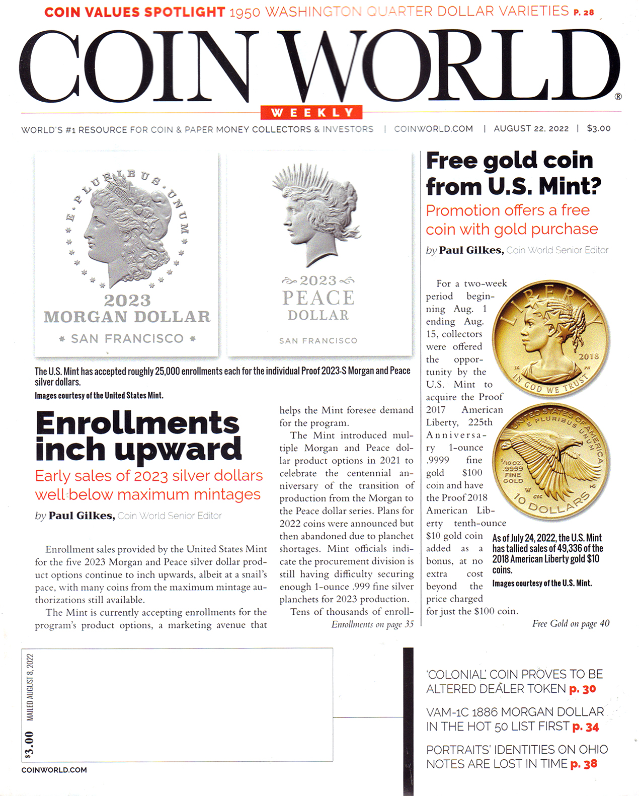Coin World Magazine | Magazine-Agent.com